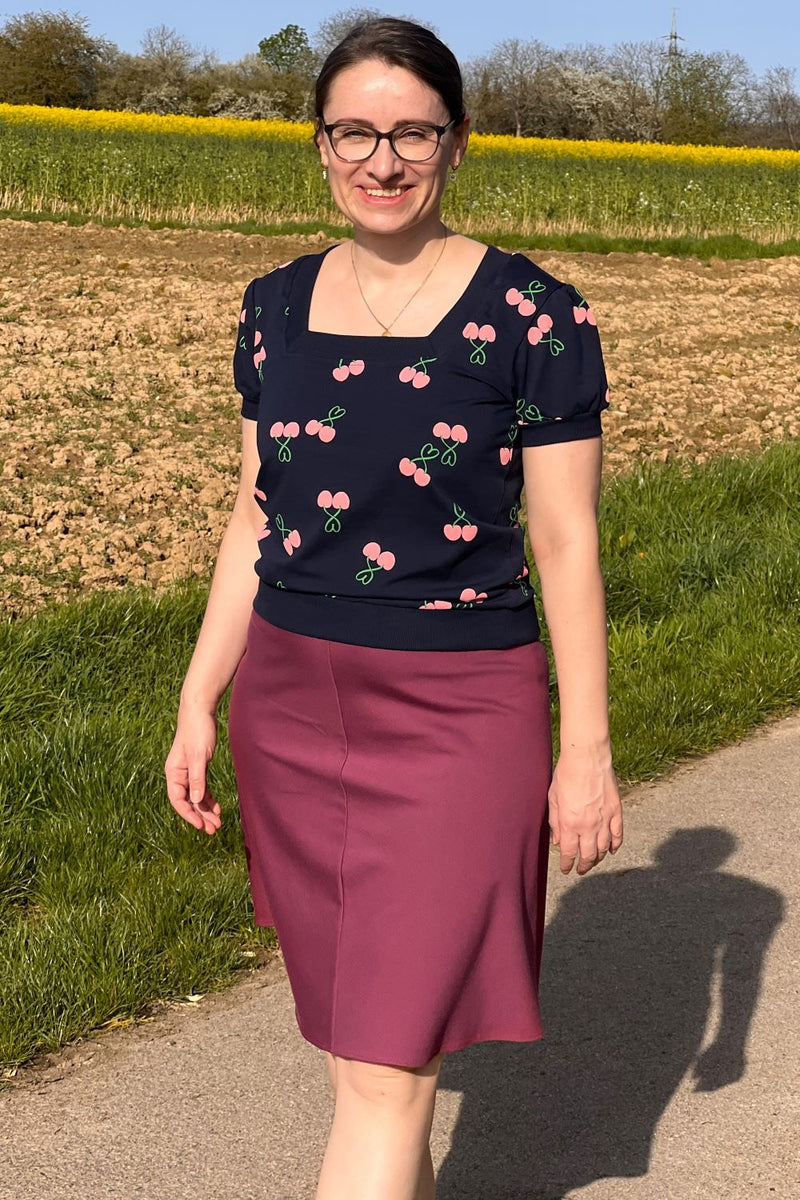 Call Me Top, Cherry – bumblebee dresses